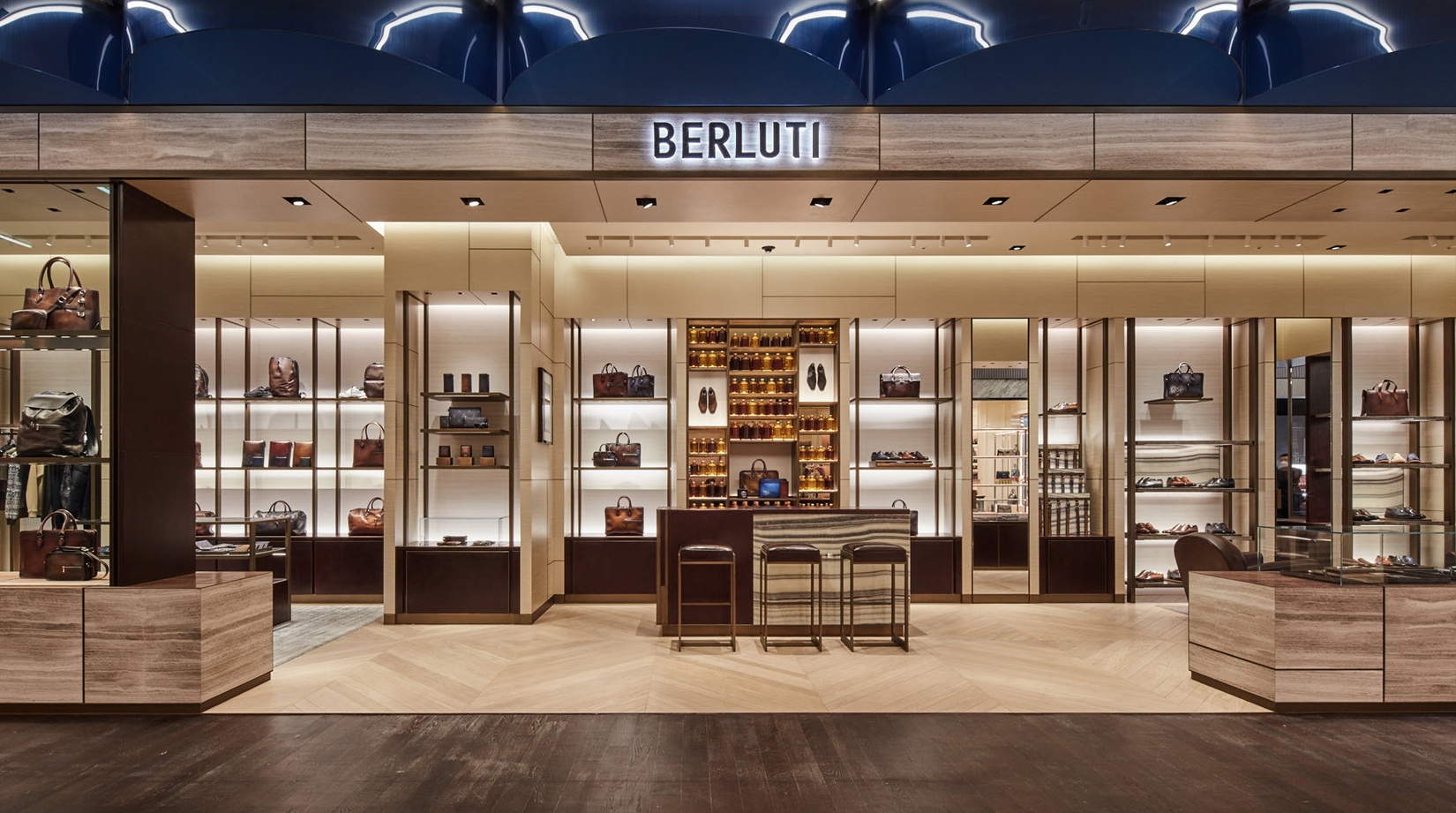 BERLUTI GALLERIA GWANGGYO: bespoke shoes and leather goods in Suwon